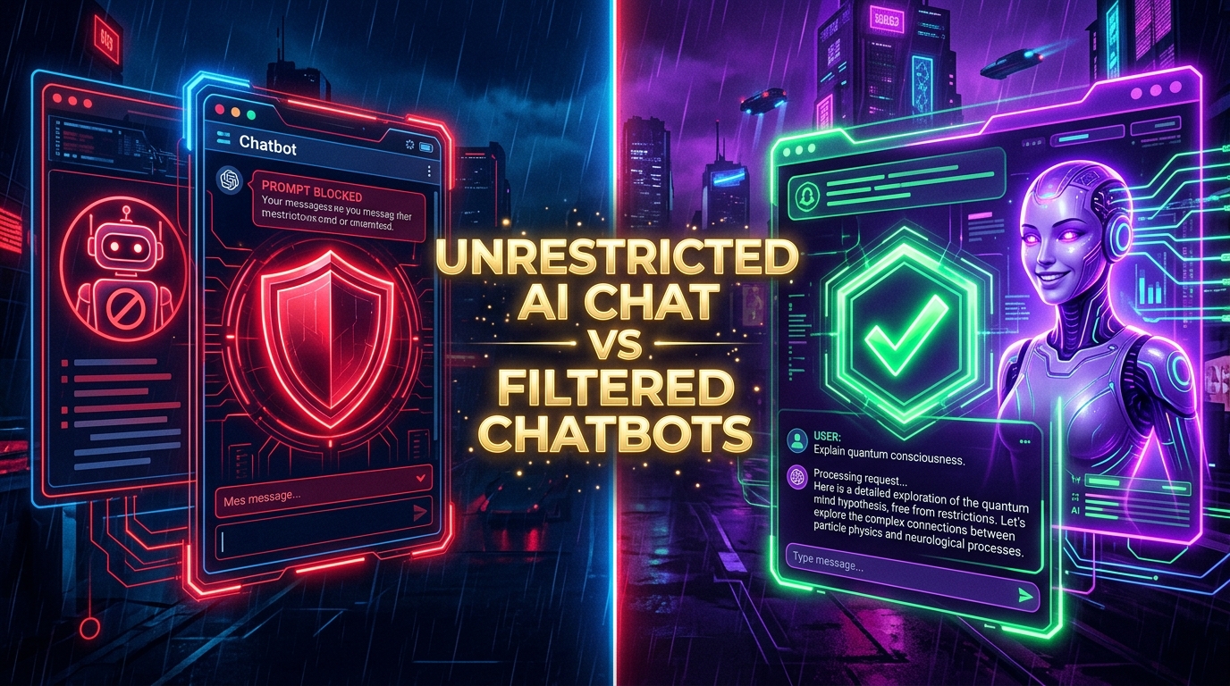Unrestricted AI Chat vs Chatbots with Filters: What You Actually Miss ...